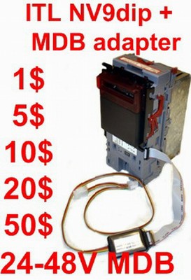 Parts & Accessories - Dollar Bill Acceptor For Vending Machine