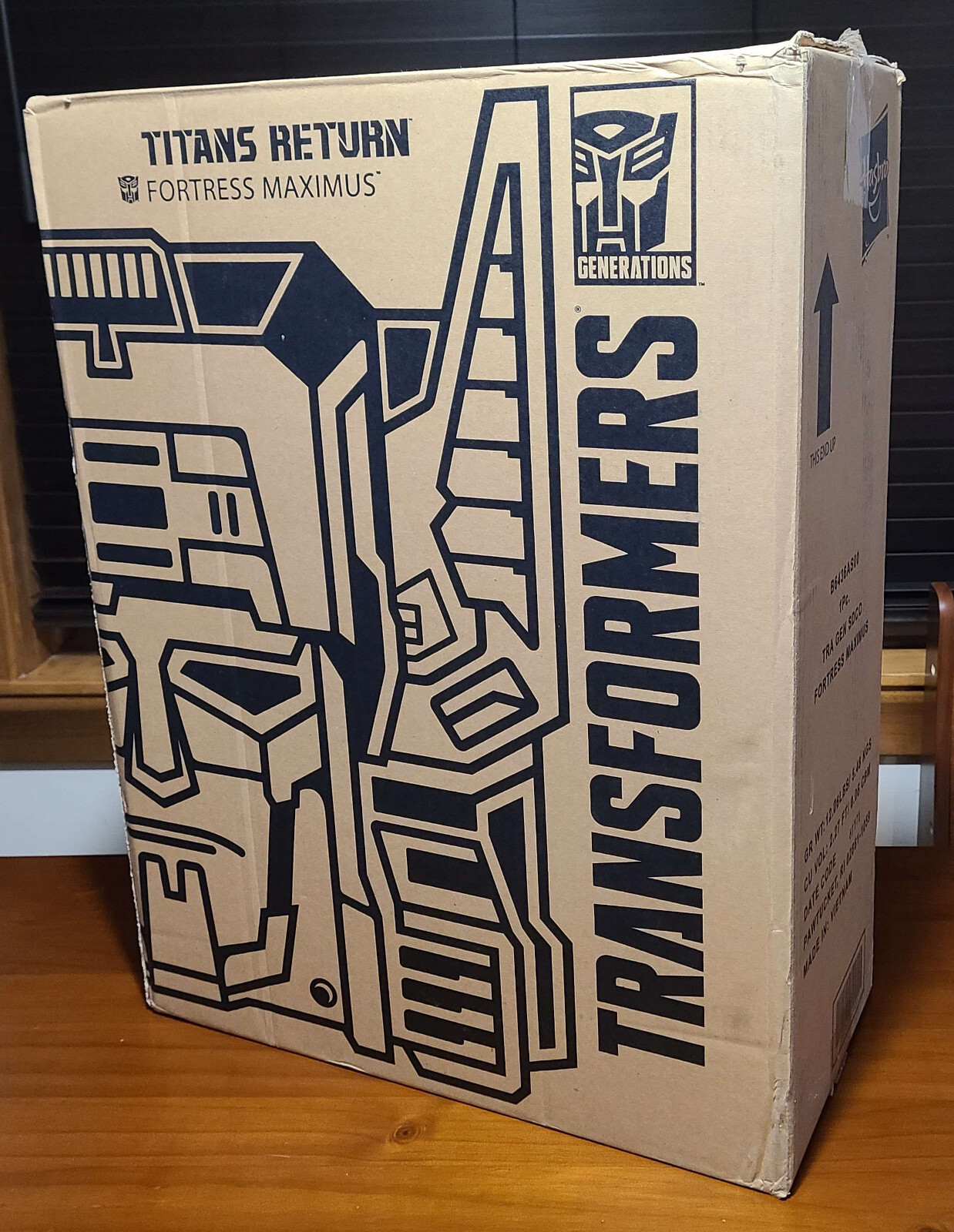 2016 SDCC EXCLUSIVE TRANSFORMERS FORTRESS MAXIMUS TITANS RETURN NIB ...