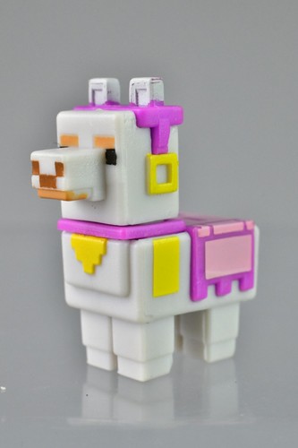Minecraft Purple Llama Wood Series 10 Mini Figure Mojang 1" | eBay