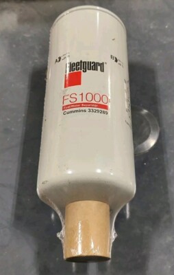 Genuine Fleetguard FS1000 Stratapore Fuel Water Separator 3329289 - one ...