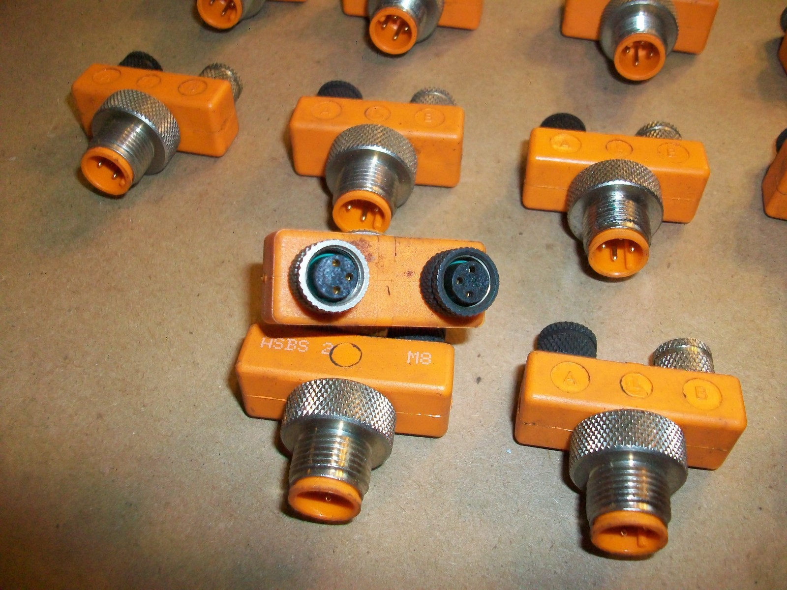 12pc Lumberg Cordset Splitter ASBS 2 M8 3 WIRE | eBay