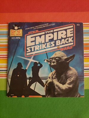 1980 Star Wars The Empire Strikes Back 24 Page Read Along Book and ...