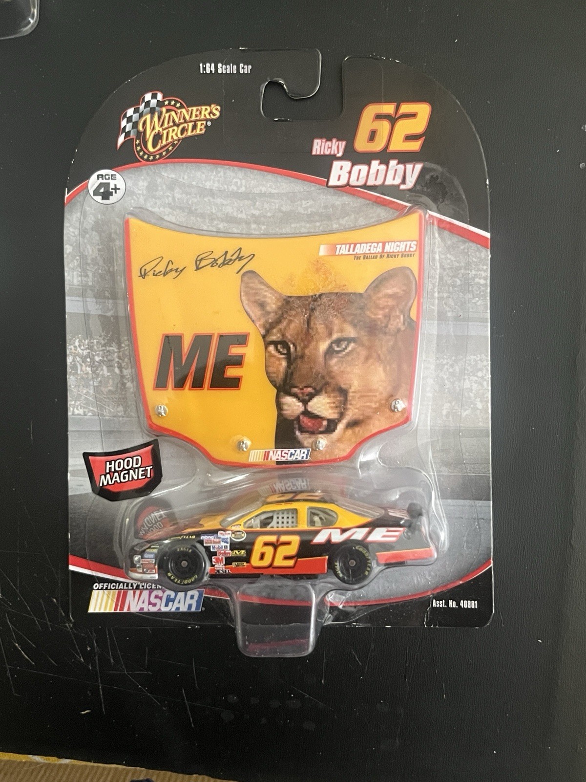 Ricky Bobby ME #62 Talladega Nights NASCAR 1/64 Diecast | eBay