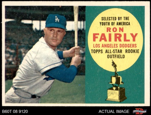 1960 Topps #321 Ron Fairly Dodgers ASR 6 - EX/MT | eBay