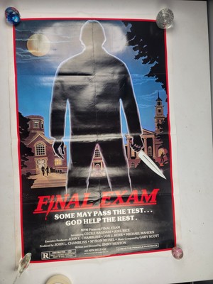 Final Exam Movie Poster 1981 27x41- Very Good Condition Original RARE ...