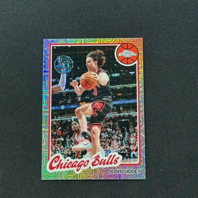 2025-26 Topps Topps Chrome Silver Pack Josh Giddey #TC-JG Silver Mojo ...
