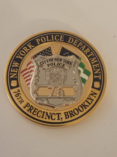 NYPD 76th Precinct Challenge Coin | eBay