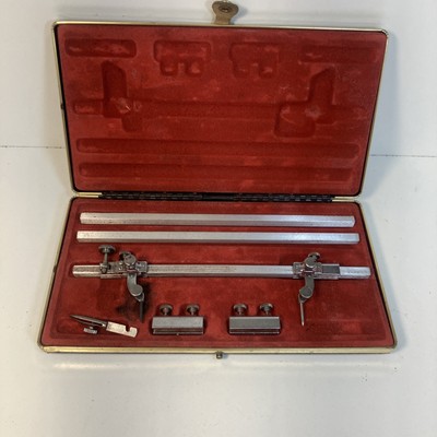 Vintage Vemco Beam Compass Set In Case | eBay