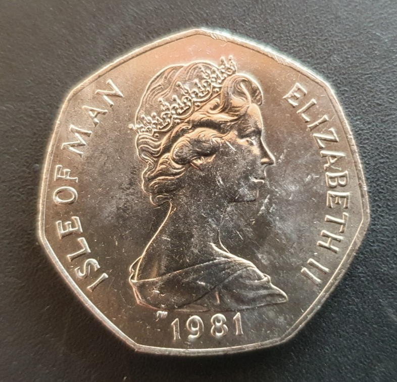 1981 Isle of Man Christmas 50p coin - Fishing Boat | eBay UK
