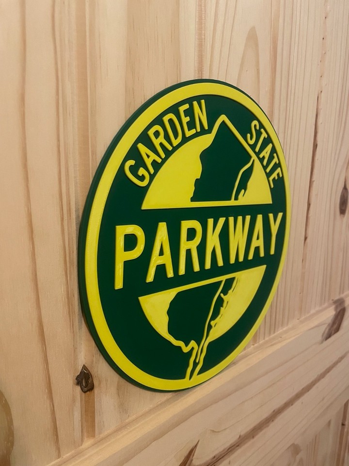 New Jersey Garden State Parkway Road Sign Toll Interstate Highway | eBay