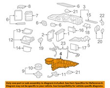 GM OEM 89019326 AC Evaporator Core Case for sale online | eBay