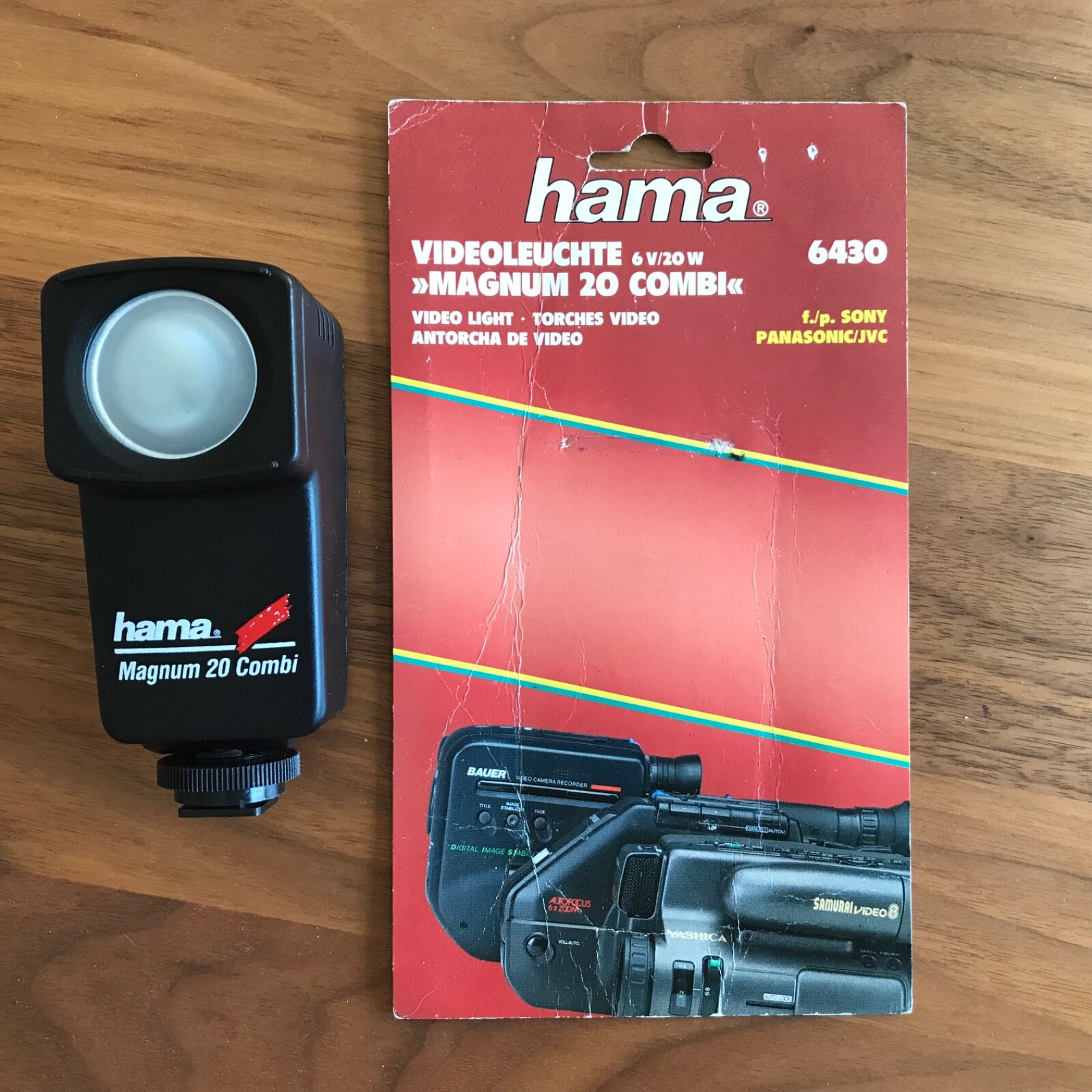 Hama Videoleuchte Magnum 20 Combi 6V/20Watt - 6430 | eBay.de