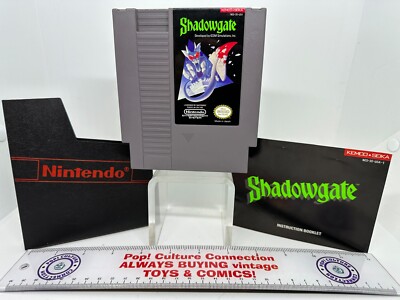 1989 Nintendo NES Kemco Shadowgate Game With Manual Inv-0779 | eBay