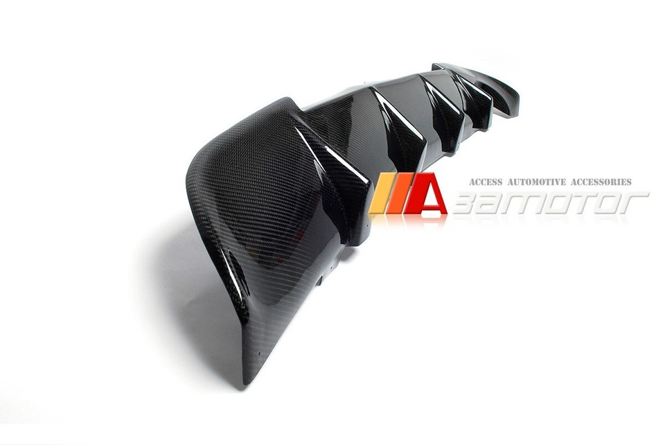 Carbon Fiber Rear Bumper Diffuser fits 2006-2007 Mitsubishi Evolution ...