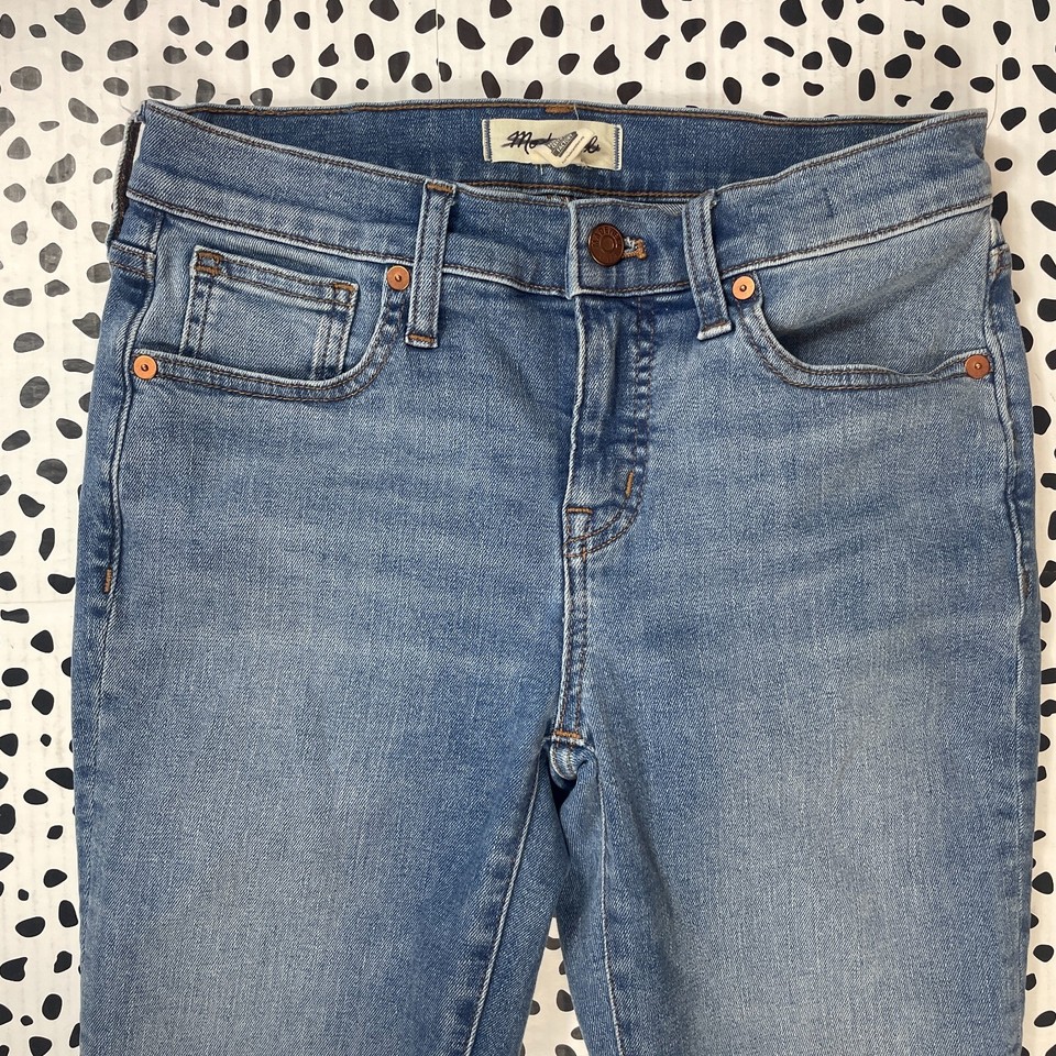MADEWELL Women's Tall 8" Skinny Jeans Maxene Wash 26T NA879 | eBay