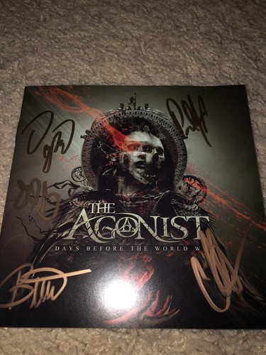 SIGNED/RARE Days...By The Agonist CD EP DM Arch Enemy Deadlock Jinjer ...