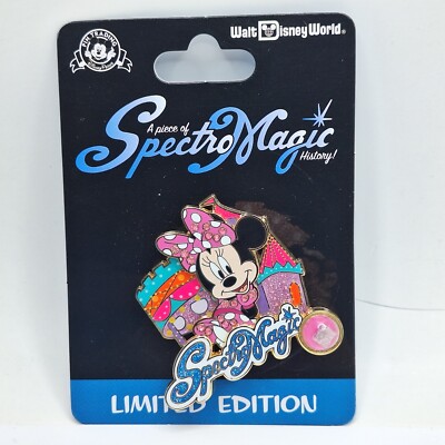 Disney World Piece of SpectroMagic History Pin - Minnie Mouse - Limited ...