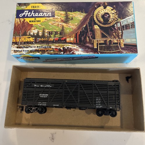 HO SCALE Athearn Denver Rio Grande Stock Car 1777 - B | eBay