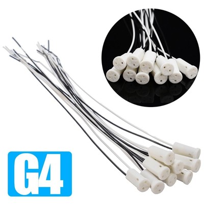 G4 Socket Plug Lamp Holder Wire Connector Lamp Socket for Halogen lamp ...
