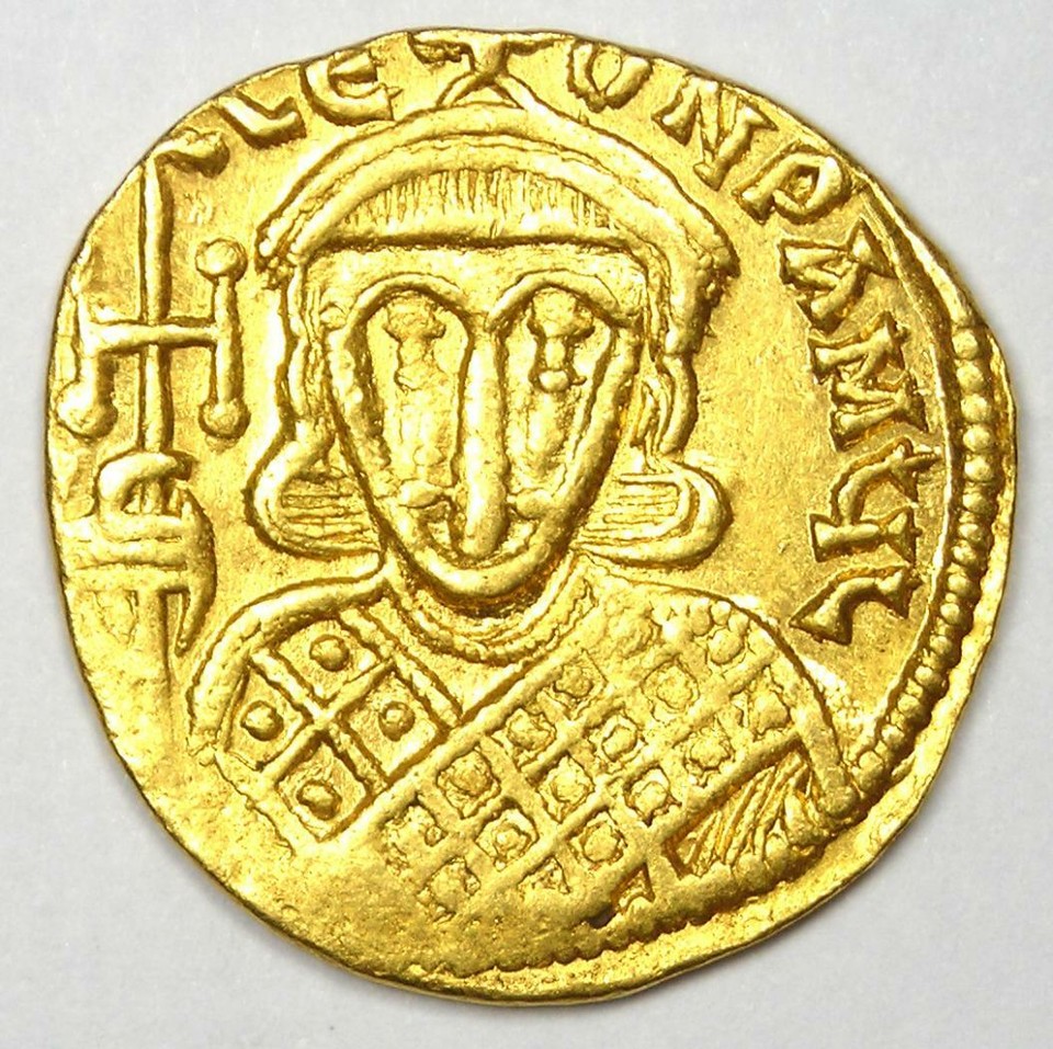 Constantine V & Leo IV AV Solidus Gold Coin 750-775 AD - Good XF / AU | eBay