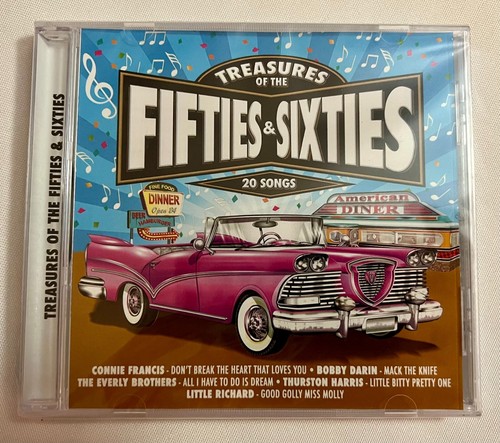 Treasures Of The Fifties & Sixties (2022, CD) Various - New (cracked ...
