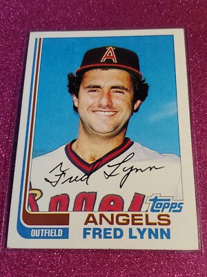 1982 Topps #251 Fred Lynn Angels | eBay