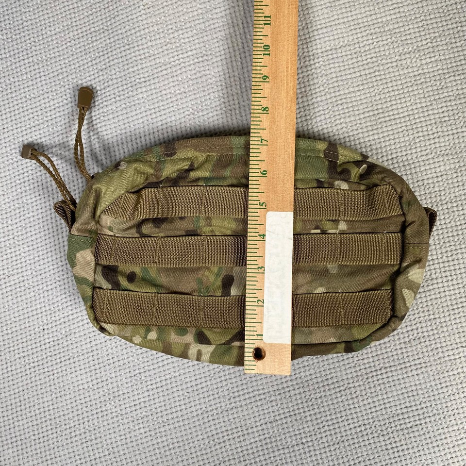 Horizontal MOLLE Pouch Multicam Utility Admin Tactical Assault Gear TAG ...