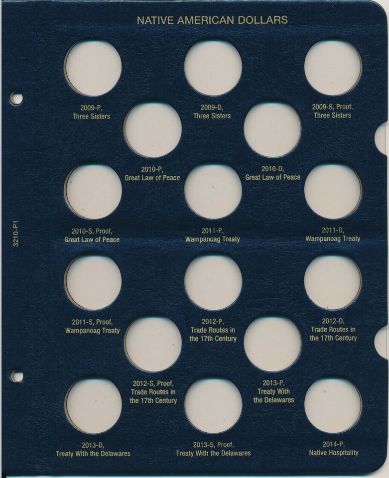 US Native American Dollar Coin Album 2007 - Date #3210 | eBay