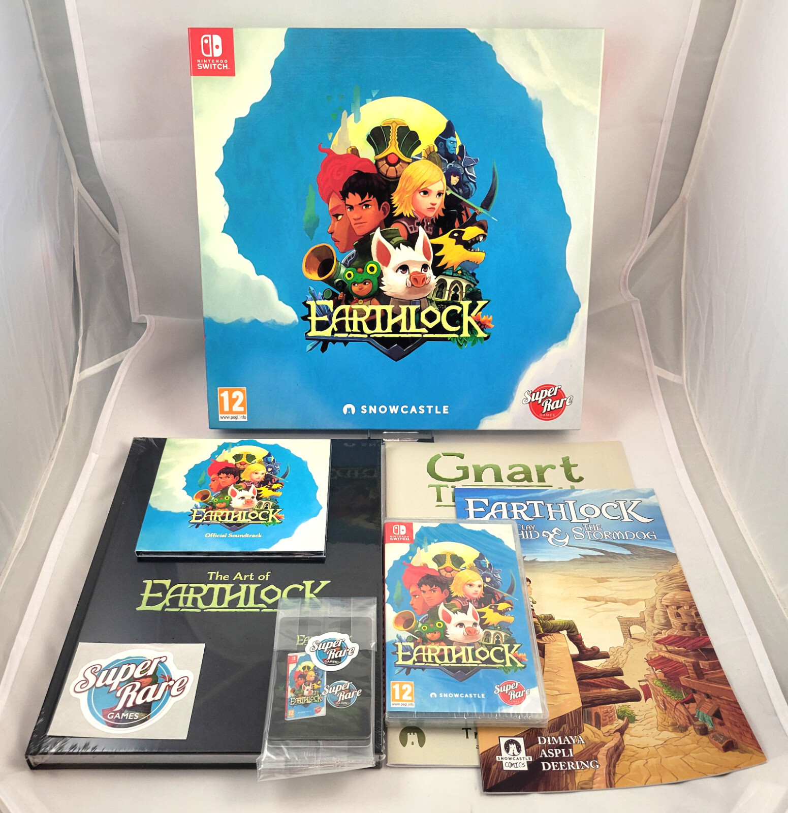 NSW Earthlock Collectors Edition - Nintendo Switch - Super Rare Games, Complete | eBay