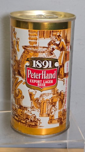 Vintage Peter Hand Beer Can Pull Tab Empty 12oz Chicago Illinois IL ...