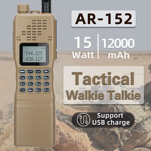 Baofeng AR-152 15W Powerful Ham Radio Military Long Range Two Way Radio ...