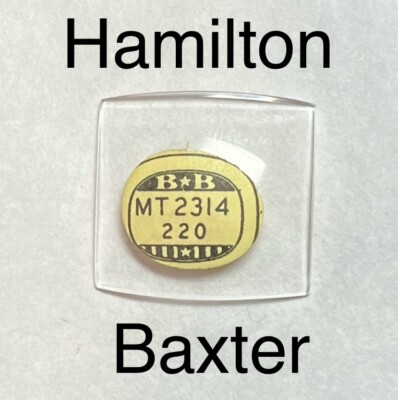 NOS Vintage 1950s Hamilton Baxter Watch Glass Crystal Antique | eBay