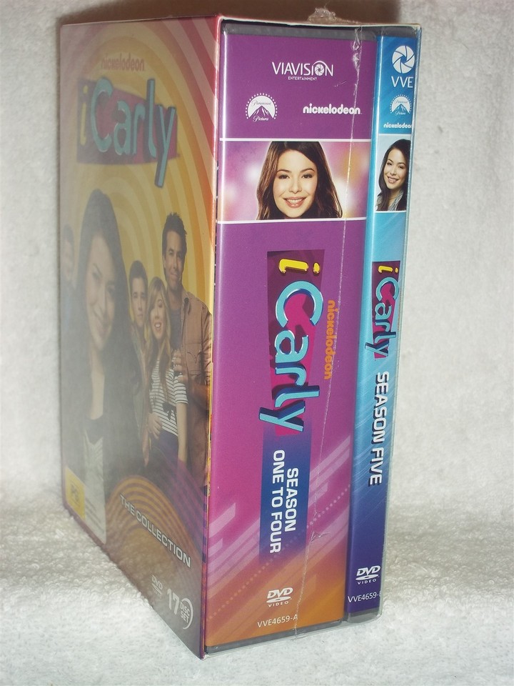 iCarly: The Complete Collection (DVD, 2025, 17-Disc) NEW Miranda ...