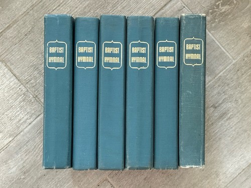 ️ Lot Of 6 Baptist Hymnal 1956 Edited Walter Hines Sims Convention ...
