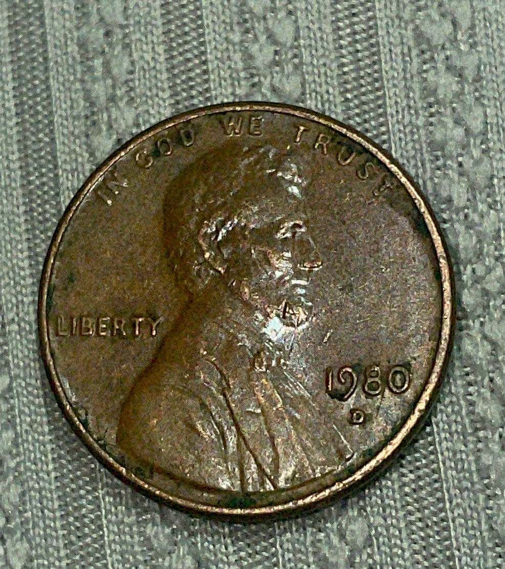 1980 D Lincoln Memorial Penny Error (DDO) (DDR) (D/D) | eBay