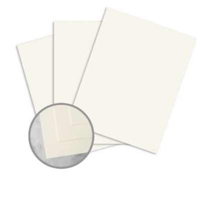 Neenah Classic Crest Natural White Writing Paper - 24 lb, 8.5" x 11 ...