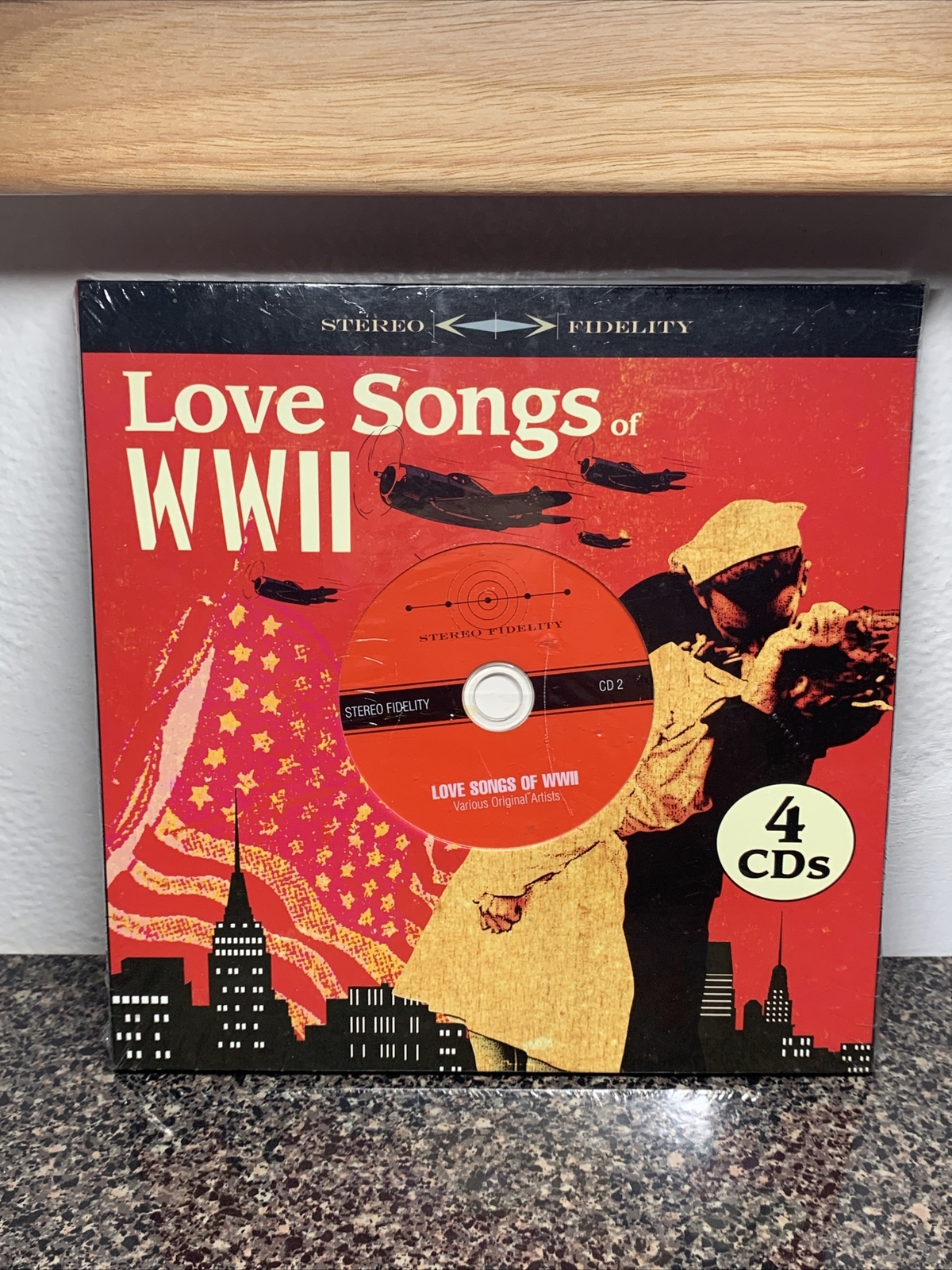 Love Songs of WWII by Various Artists (CD, 2009, 4 Discs, Madacy) for ...