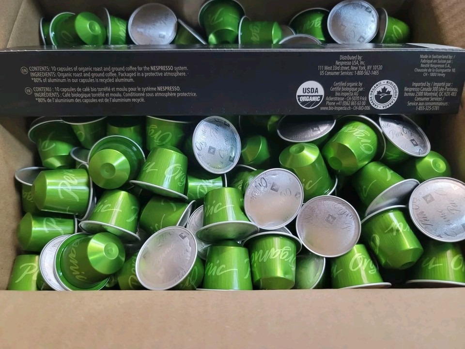 Nespresso Peru Organic Limited Edition 280 Capsules ORIGINAL BULK/LOOSE ...