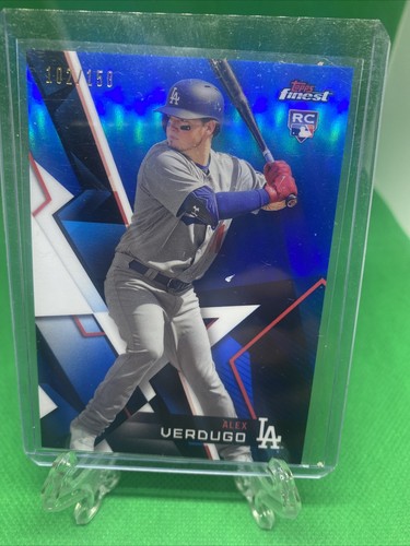2018 Topps Finest - Alex Verdugo #99 Blue Refractor /150 (RC) for sale ...
