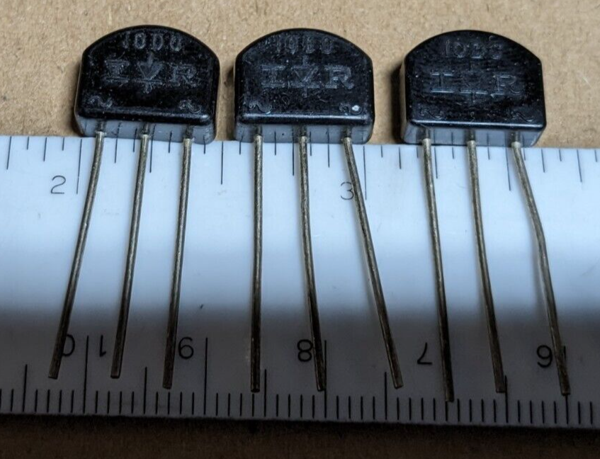 Lot of 3 NOS International Rectifier 10DC Dual Diode – Common Cathode ...