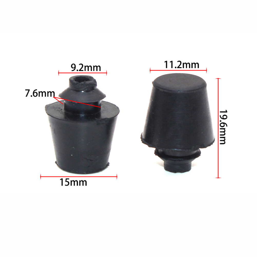 2 Car Door Bump Stop Rubber Buffer Clips for Mitsubishi | eBay