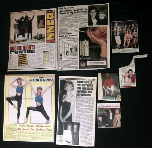 Markie Post TABLOID MAGAZINE CLIPPINGS Articles 80's night court tv ...