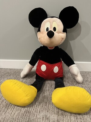 Vintage Very Large Disney’s Mickey Mouse 39” Plush Figure | eBay