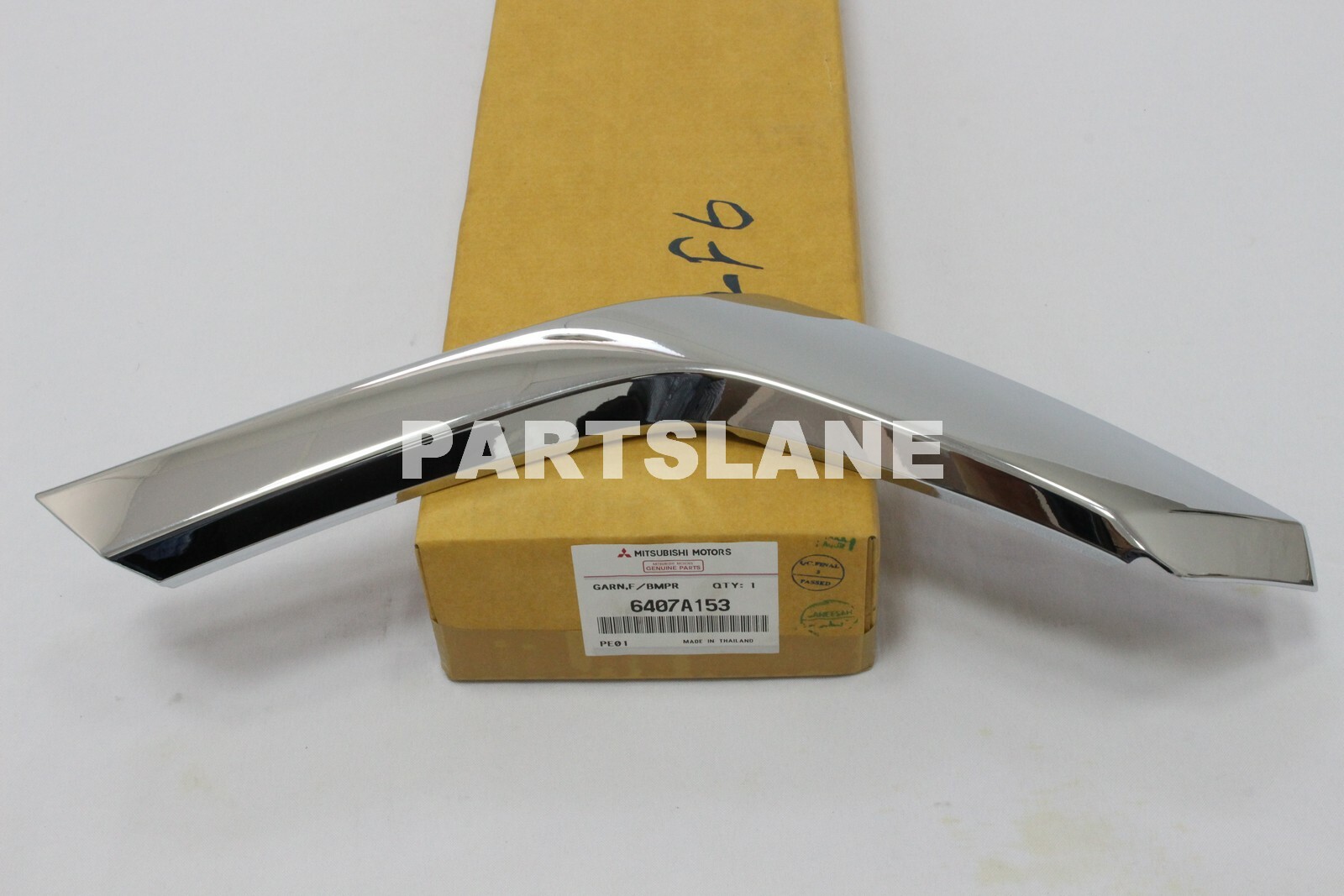 Mitsubishi Montero Pajero Sport OEM Genuine Front Bumper Garnish Trim L ...