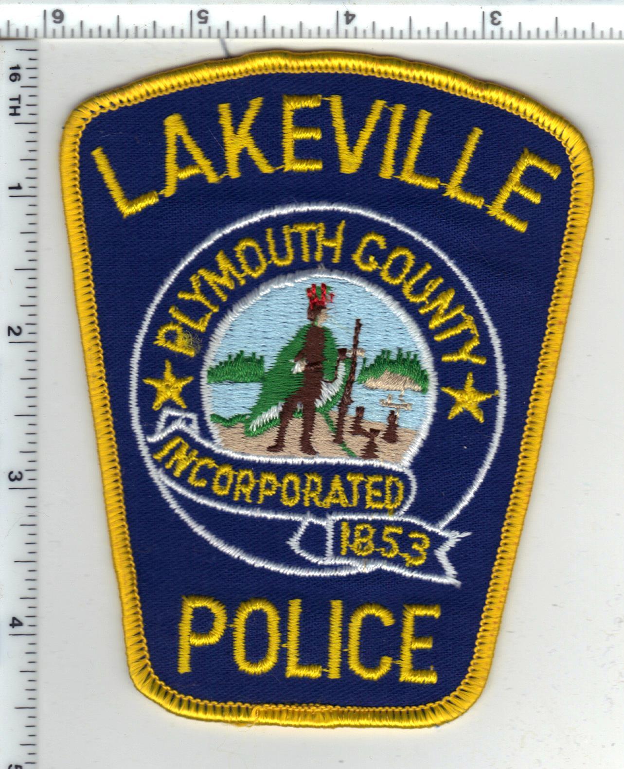 Lakeville Police (Massachusetts) Shoulder Patch - from the 1980's | eBay