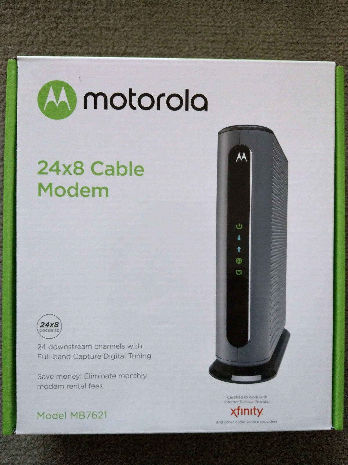 Motorola MB7621-10 1000 Mbps Modem | eBay