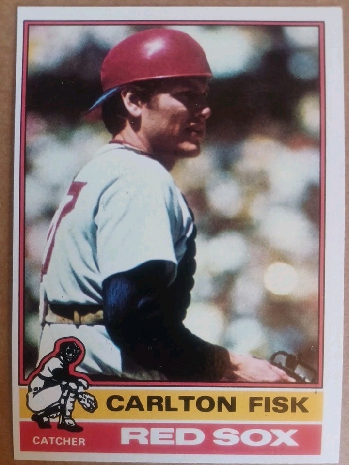 1976 TOPPS #365 BOSTON RED SOX CARLTON FISK HOF [2] NM/MT 06569 | eBay UK