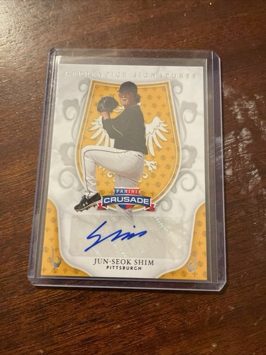 2024 Panini Crusade - Apprentice Signatures Jun-Seok Shim #AS-JSS (AU ...