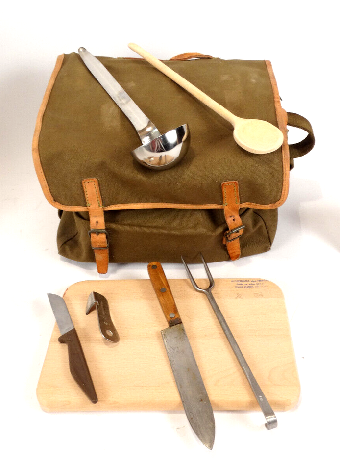 Vintage Czech Army Field Kitchen w/Storage Bag | eBay