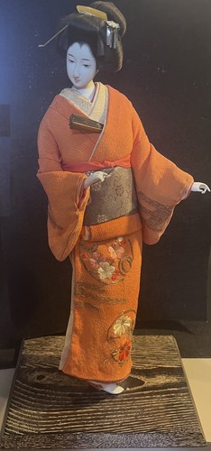 Vintage Japanese 17" Doll Kimono Geisha Traditional by Sakurayama Genin ...